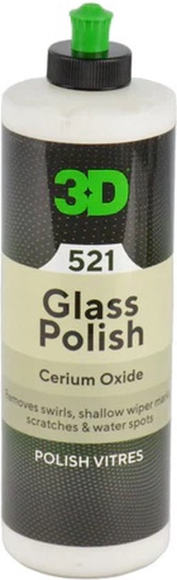 3D Car Care Glass Polish - Ceriumoxide polijstmiddel voor autoglas 473 ...