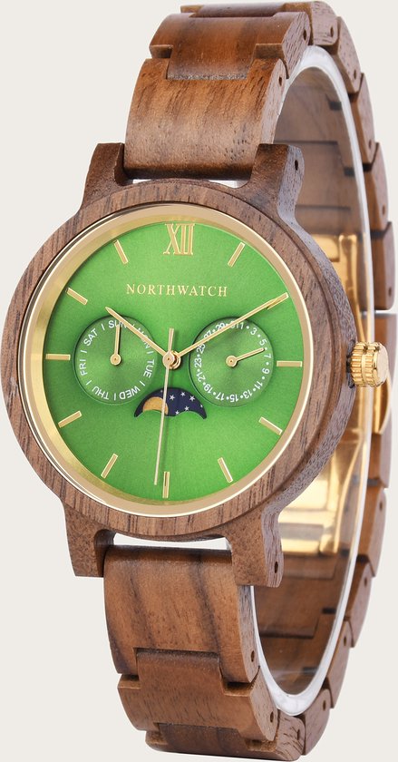 Northwatch official | Dorado | Houten horloge heren | Plant drie bomen ...