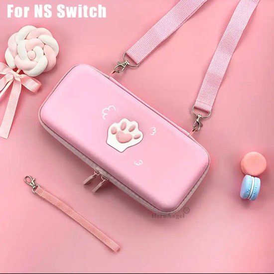 Bescherm hoesje - roze katten pootje bescherm hoes - roze katten pootje ...