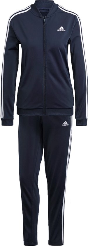 Adidas 3 Stripes Essentials Tracksuit Trainingspakken Blauw
