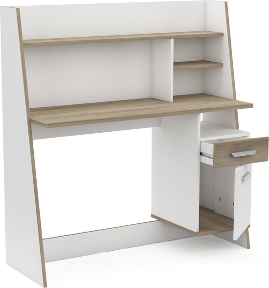 Belfurn - Bureau met opzet Bualy 120cm breed | bol.com