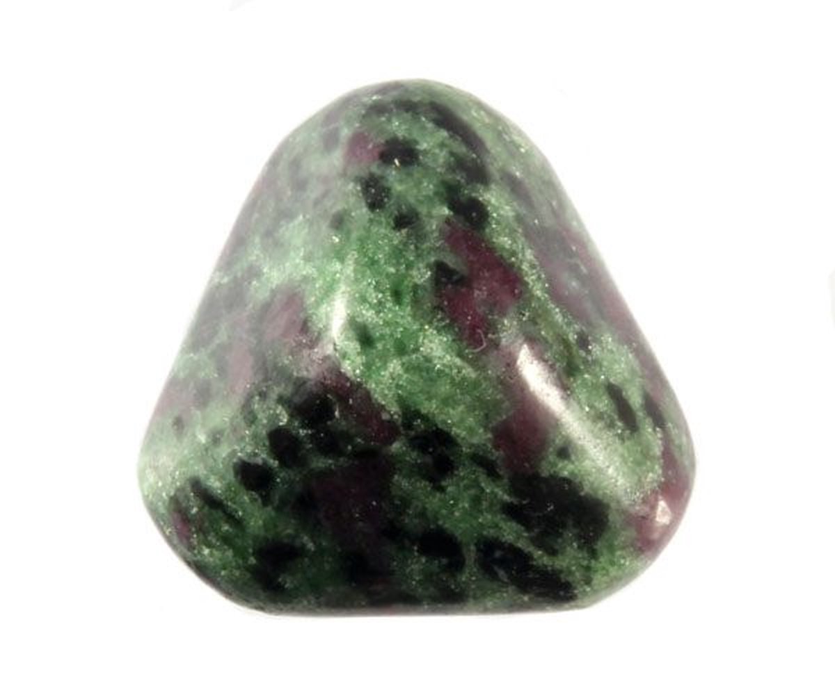 Robijn in zoisiet steen getrommeld 15 - 20 gram | bol.com