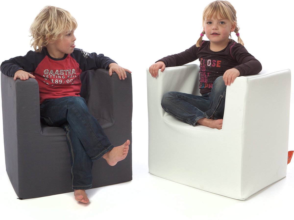 KidZ ImpulZ - Kinderfauteuil XXL - Kinderzetel – Grote kinderstoel XL ...