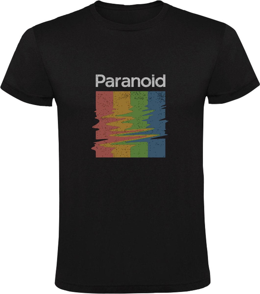 Paranoid Heren T-Shirt | Polaroid | Paranoia | Camera | Film | Foto ...