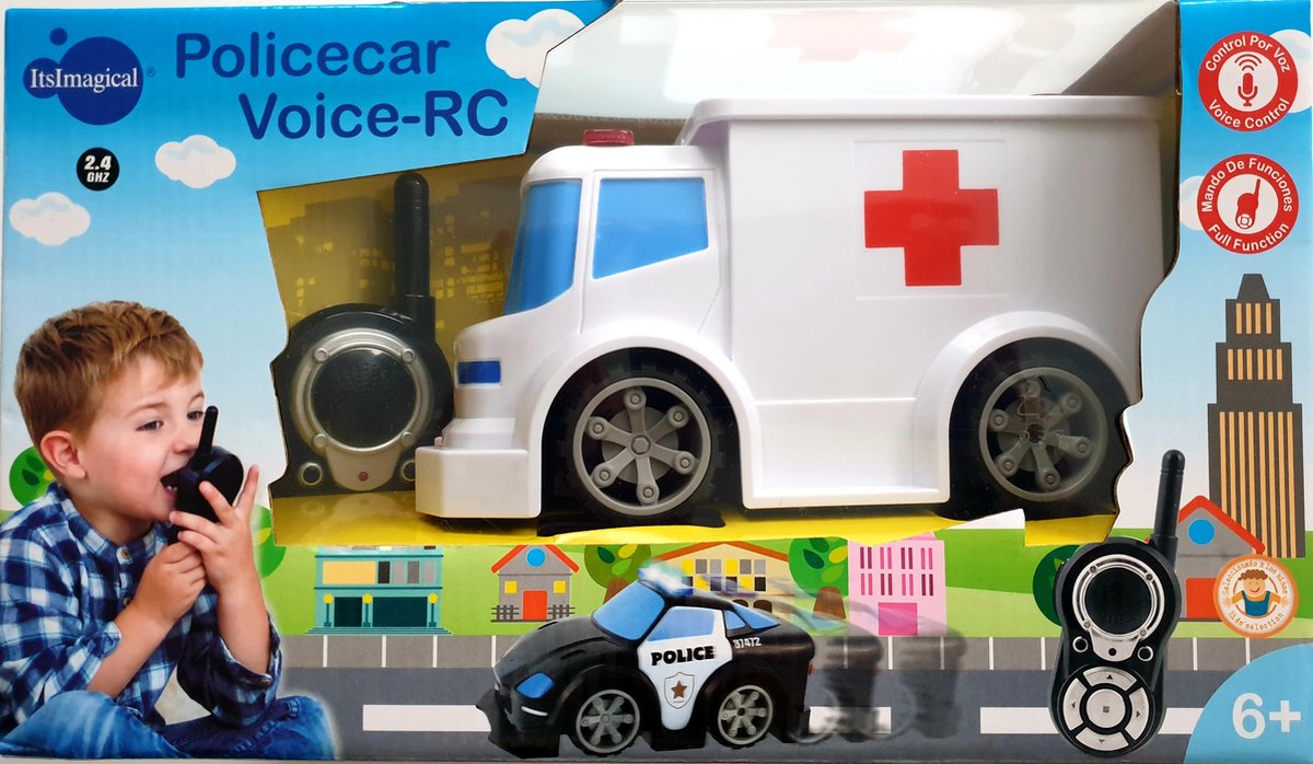 RC Ambulance Voice Control - Afstandbestuurbare Auto | bol.com