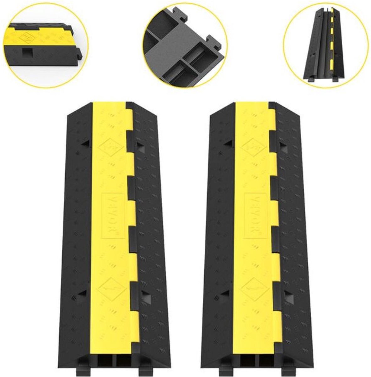 Vevor Kabel Protector Oprit - Kabelbeschermer Drempel - Cable Protector ...