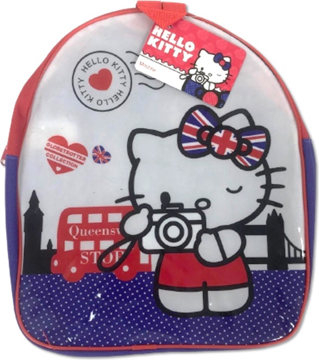 Hello Kitty London rugzak - 22 x 28 cm groot - Met 1 hoofdvak | bol.com