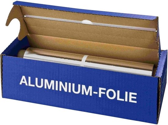 Aluminiumfolie in Cutterbox14mic x 300mm 1500 g | bol