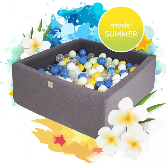 BESTSELLER Ballenbak XL- Speelbak - 110x110x40 incl. 500 ballen ...