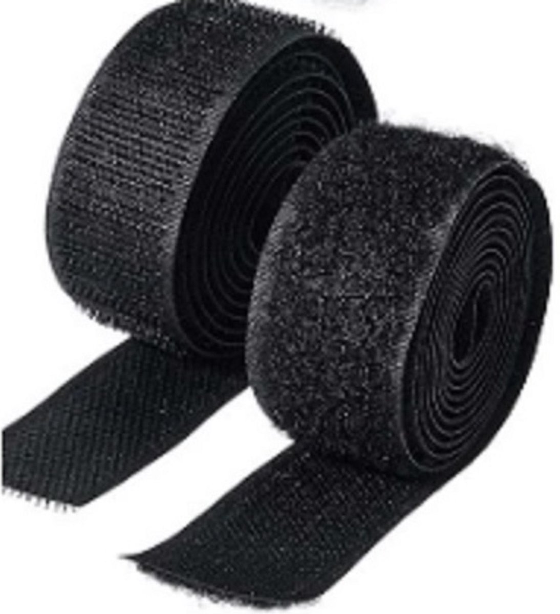 1 Pak Klittenband zwart | Velcro pack 100cm knutselen naaien ...
