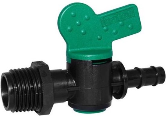 PE Regelkraan Tule 9 mm x ½" buitendraad - set van 6 | bol