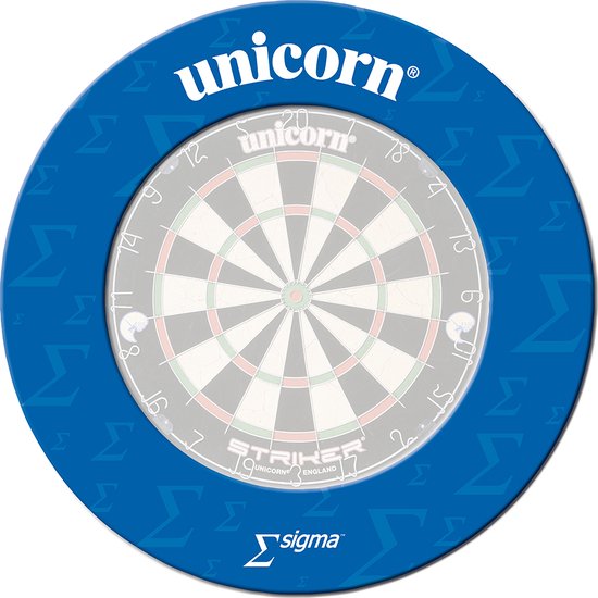 Unicorn Professional PU Dart Surround Blue Sigma | bol