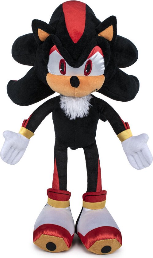 Shadow – Sonic The Hedgehog Pluche Knuffel 34 cm {Sonic the Hedgehog 2 ...