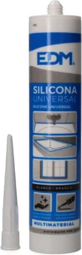 Universele Silicone EDM Wit 280ML | bol