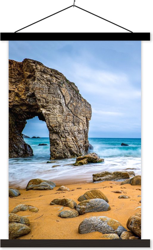 Porte-affiche avec affiche - Affiche scolaire - Pierres - Water - Plage ...