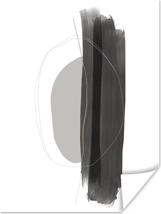 Posters - Room decoratie aesthetic - Abstract - Zwart wit - Design ...