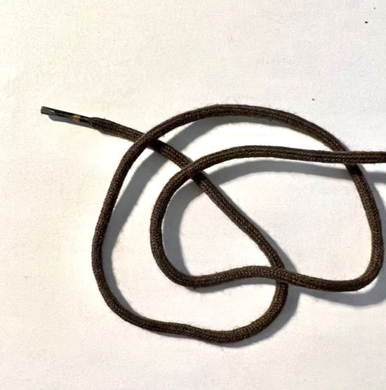 Ringpoint fijne ronde veters - schoenveters - 90 cm - donker bruin - 2 ...