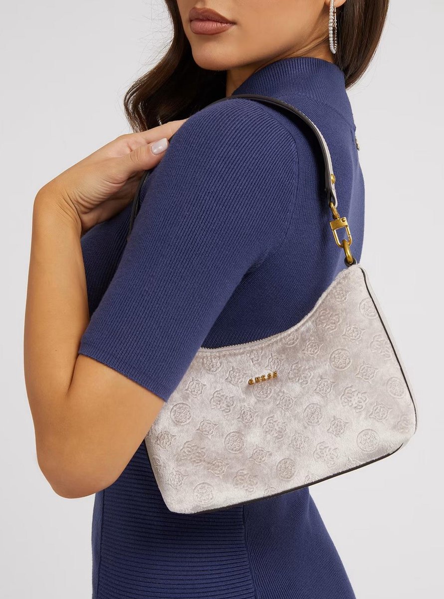 Guess Hand- en schoudertas Silver STUK | bol.com