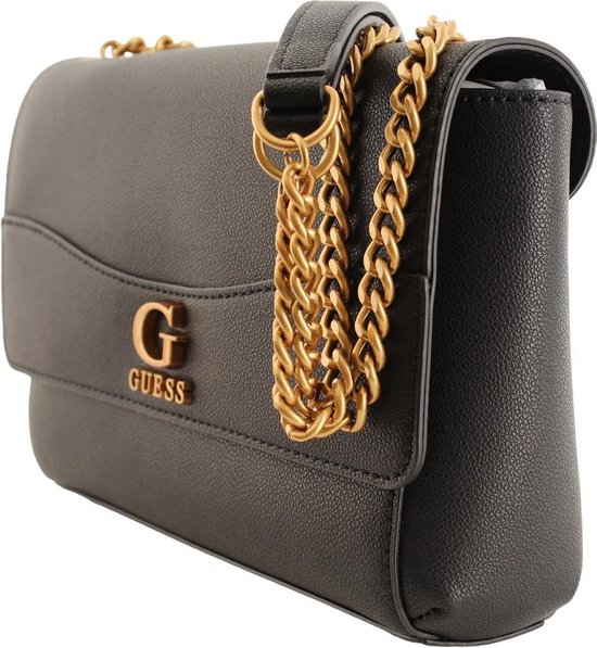 Guess Nell Convertible Xbody Flap Schoudertassen Dames - Zwart - Maat ...