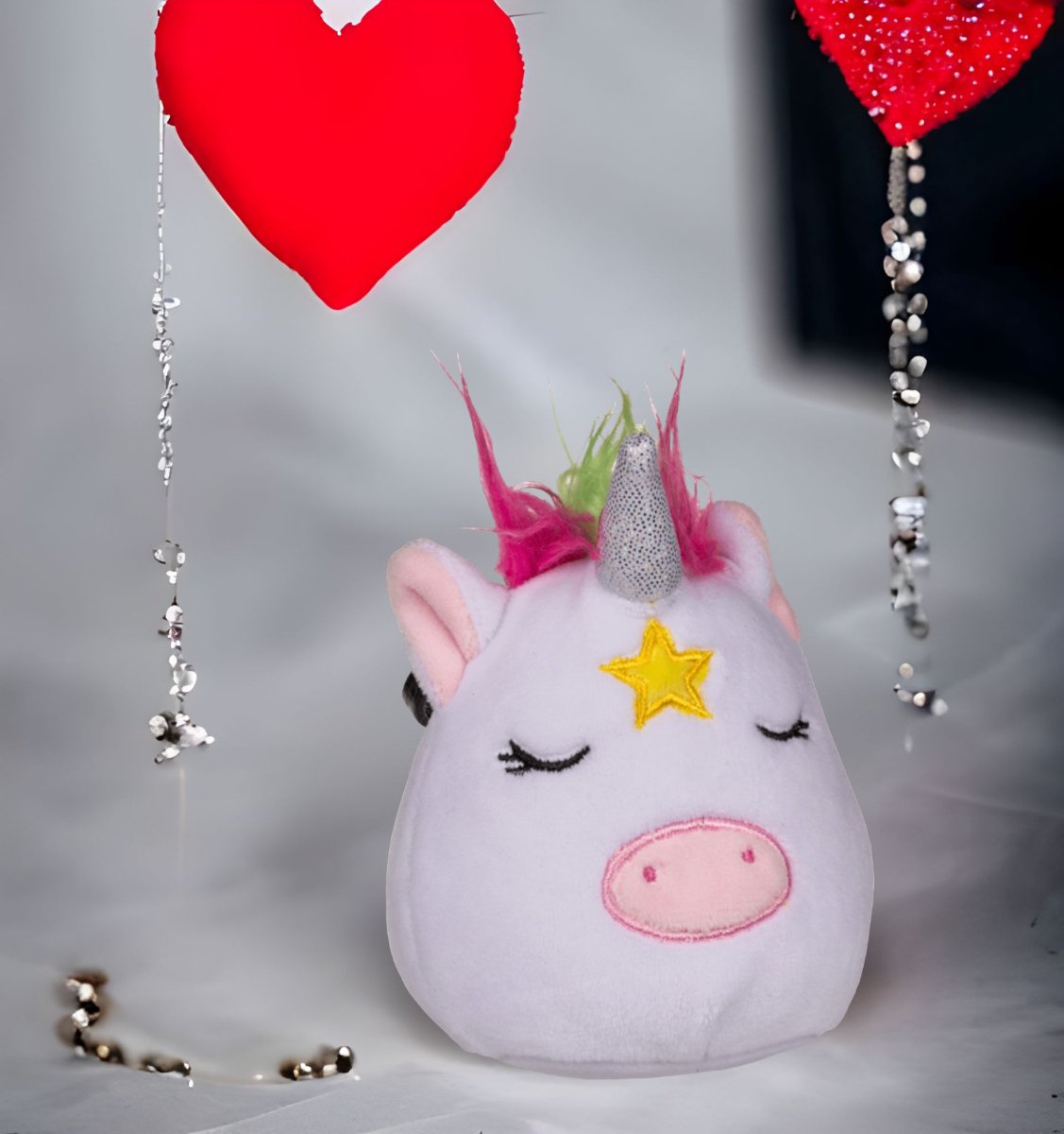 Kawaii knuffel - Sleutelhanger - Unicorn - Eenhorn - Squish Knuffel ...
