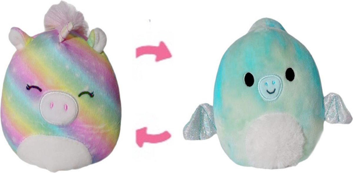 Squishmallow - Flip a mallow - Prim & Reid - 12,5cm | bol