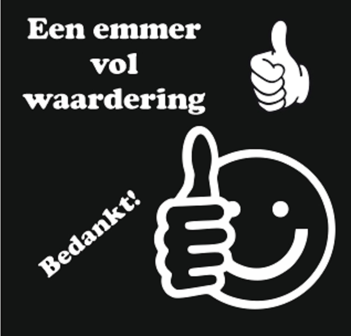 sticker voor op een emmer | bol