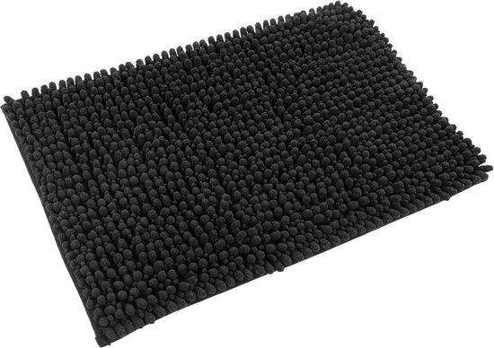 Lalee Fluffy 50 x 90 cm Badmat Zwart | bol