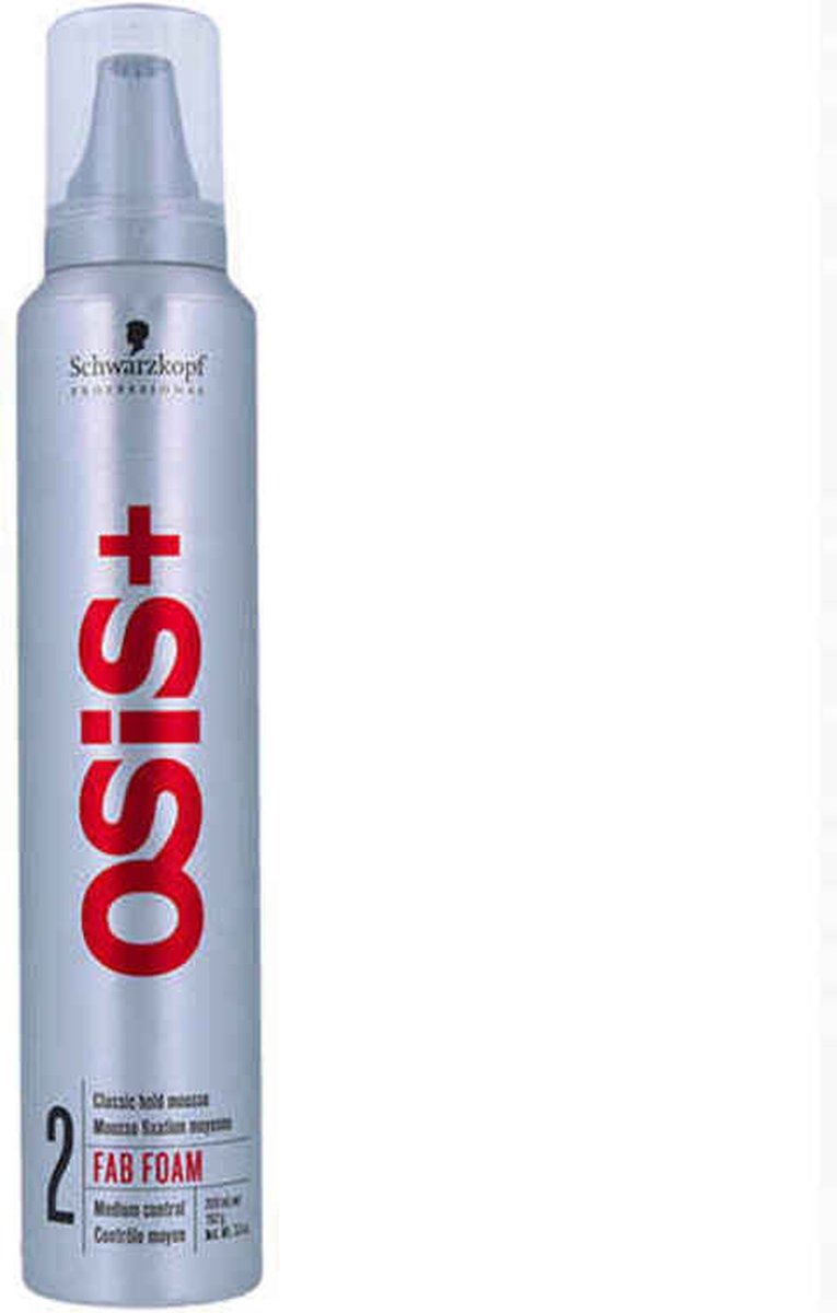 Schwarzkopf OSIS + Classic Hold Mousse 200 ml - 2 Fab Foam | bol.com