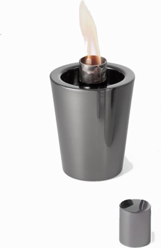 Philippi Design Tuinfakkel Tafelfakkel - TARCIA - RVS - Zwart | bol