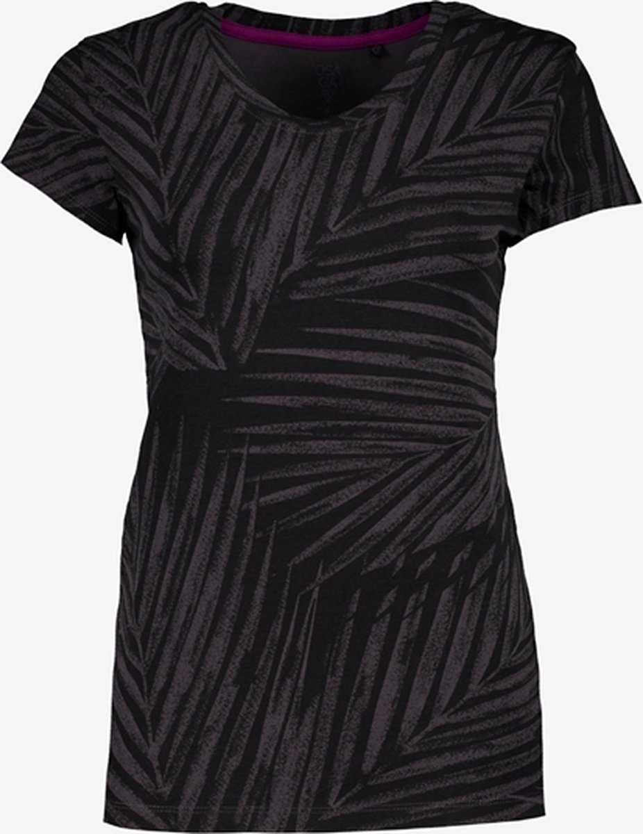 Osaga dames sport T-shirt zwart met print - Maat S | bol.com