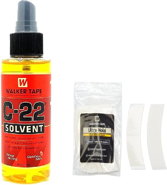 Walker Tape - Ultra Tape C Contour 35 stuks + C-22 Glue Remover - Combi ...