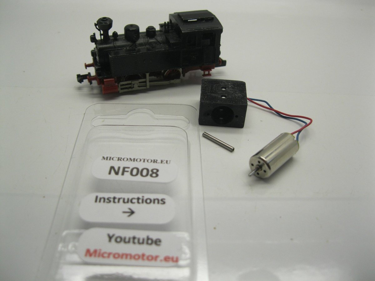 micromotor nf008G N ombouwkit voor Fleischmann Lok 7 | bol.com