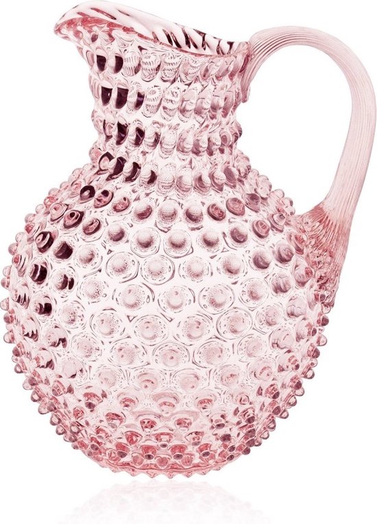 Anna Von Lipa - Waterkan Schenkkan Dots Karaf Kan Glas - Paris Hobnail ...