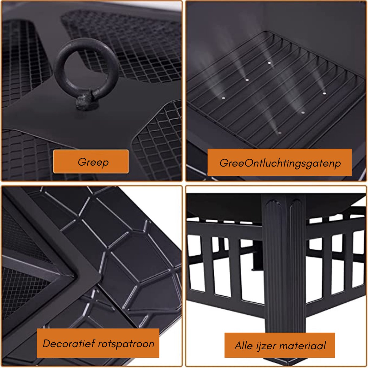 Openhaard - Veelzijdige Buitentafel - Fire Pit Outdoor Fire Pits ...