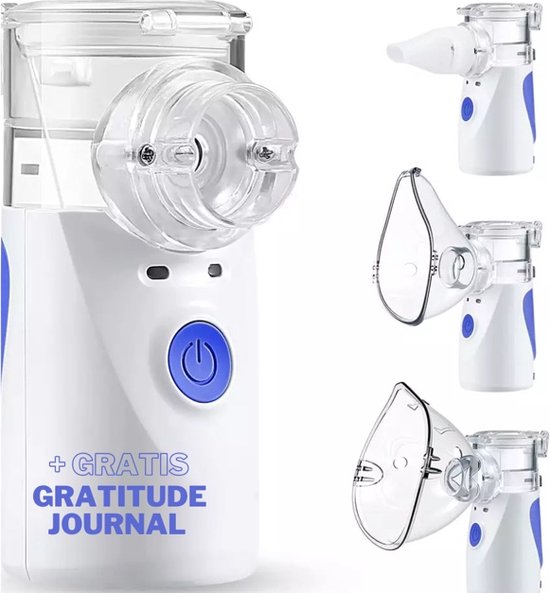 Vernevelaar inhalator Aerosoltoestel (+ gratis Gratitude journal ...