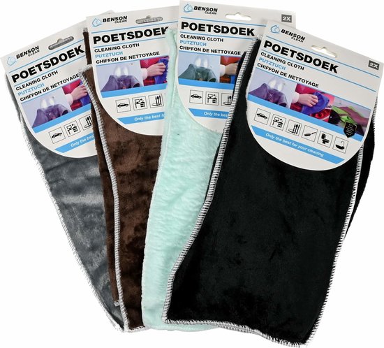 Benson Poetsdoek 2 delig Multi Functie | bol.com