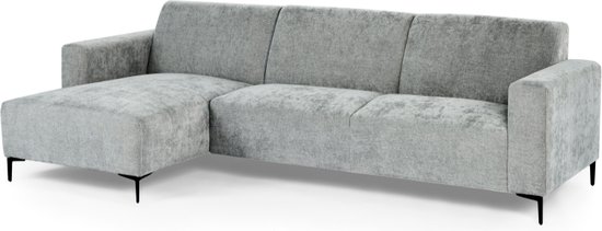 3 zits bank CL links, stof Rowan, R311 grijs | bol.com