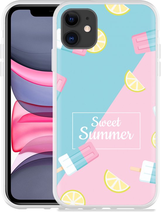 Apple iPhone 11 Hoesje Sweet Summer - Designed by Cazy | bol.com