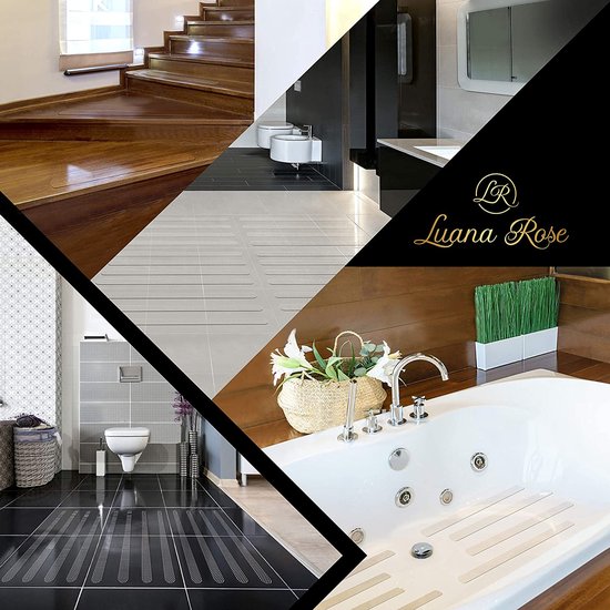 Luana Rose Antislipstrips voor Bad & Douche set van 20 - Transparant ...