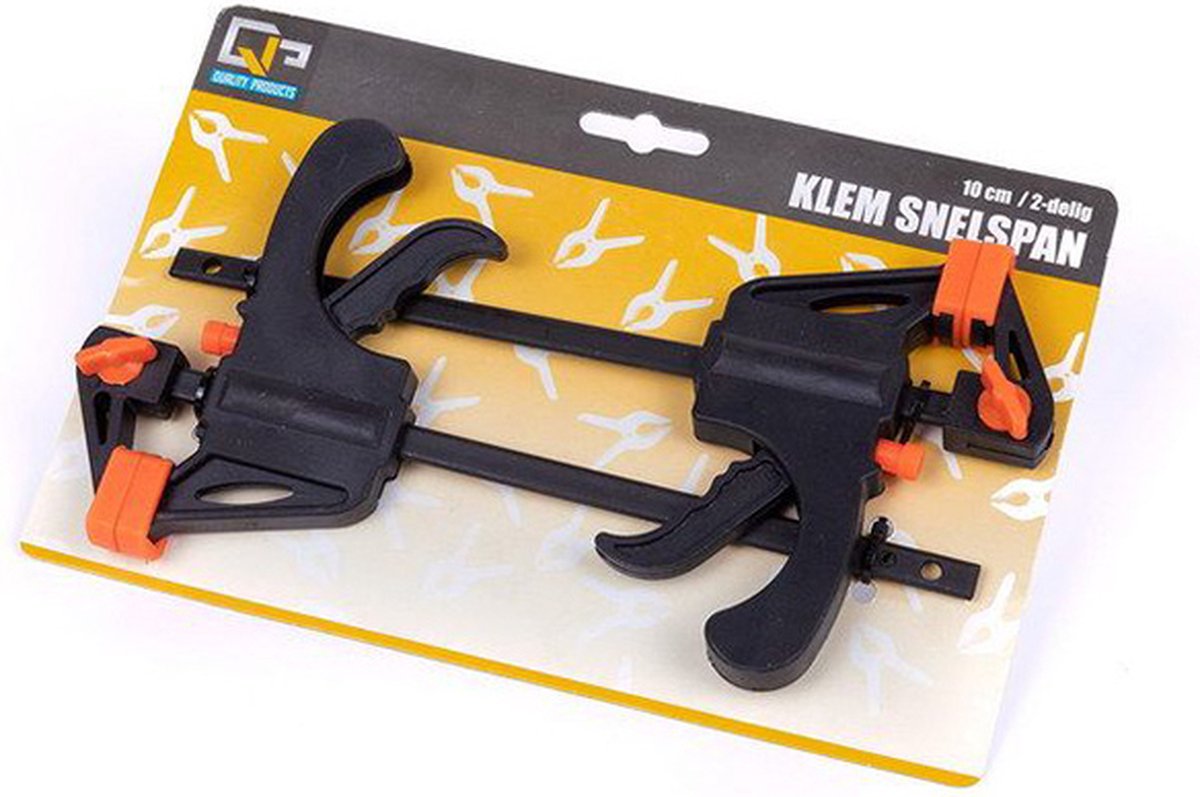 KLEM SNELSPAN 10CM SET 2-DLG | bol.com