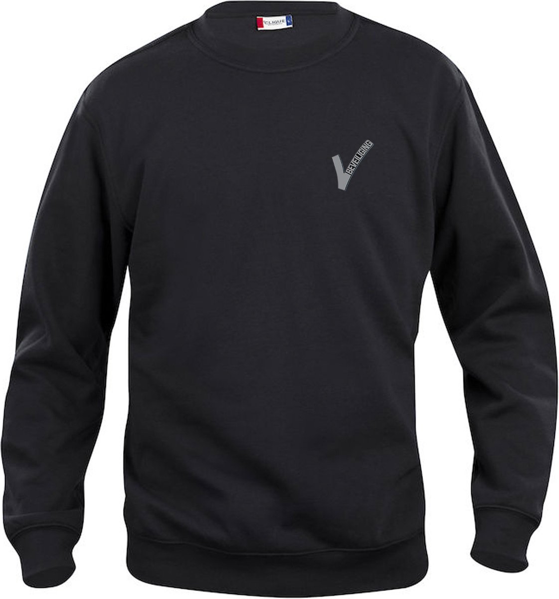 Security / Beveiliging kleding - Clique - Sweater Zwart inclusief Borstlogo (V-tje) en... | bol.com