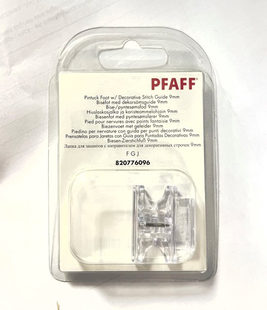 PFAFF Biezenvoet met Geleider 9mm | bol.com