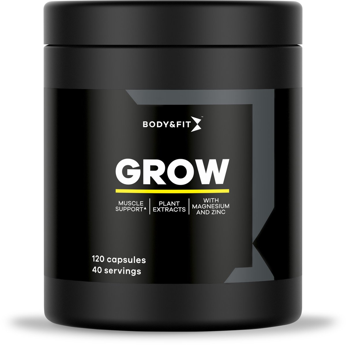 Body & Fit Grow! - Supplement met Magnesium, Zink en Ashwaganda ...