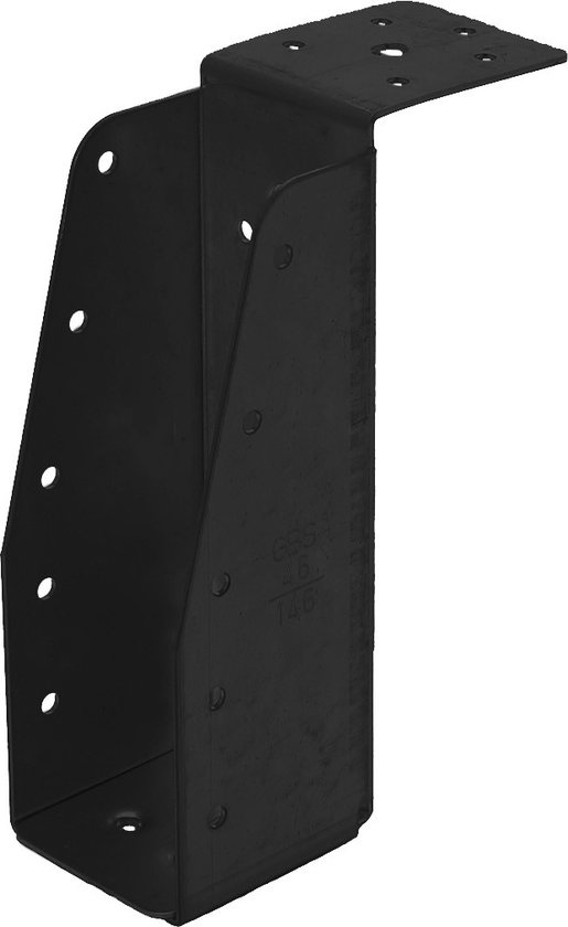 GB balkdrager zwart lange lip 71 x 171 mm epz | bol