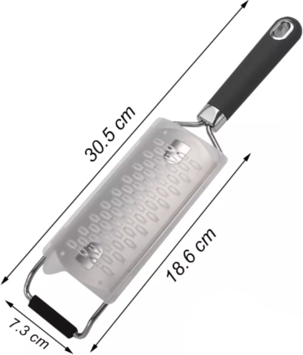 DirNiya Kaasrasp & Zester - Rasp - Citroenrasp - Keukenrasp ...