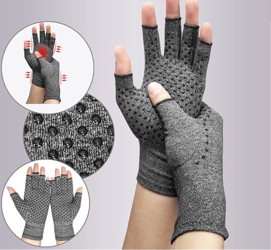 WiseGoods Luxe Reuma Handschoenen - Handschoen Pijn Verlichting - Brace ...