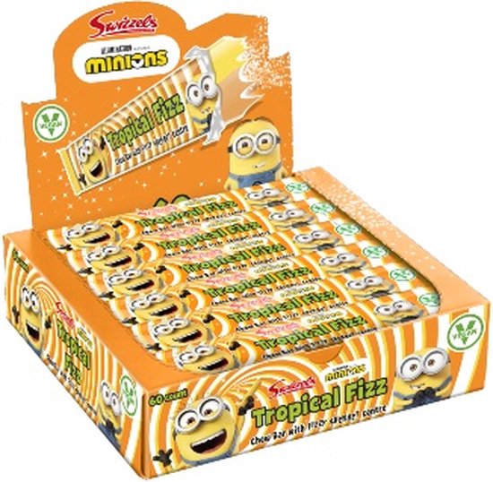 tropical fizz minions bar doos met 60 stuks | bol.com