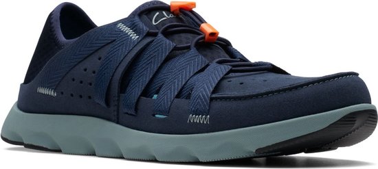 Clarks - Heren - ATL Coast Wave - G - 3 - navy - maat 6,5 | bol.com