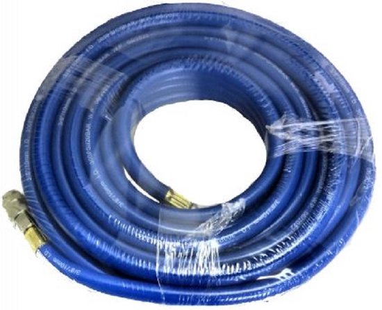 Stahlkaiser Persluchtslang 15 mtr blauw 3/8'' x 50'' | bol