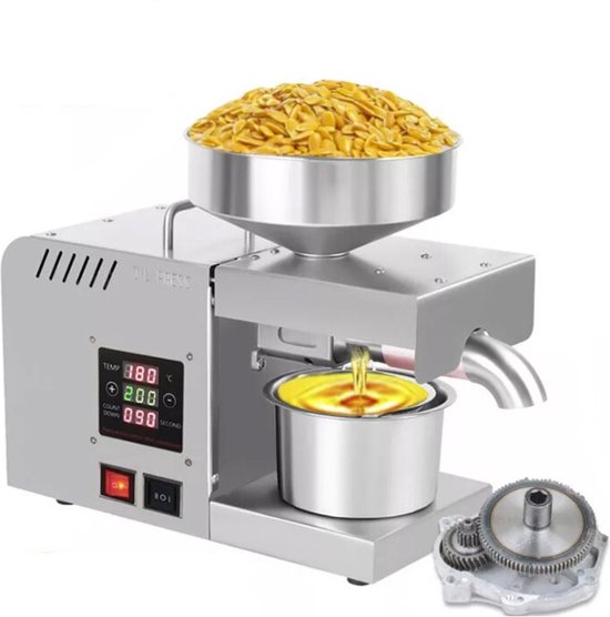 Bolture Oliepers - Notenpers - Zonnebloemolie - Olie - Noten - Pers ...